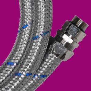 Galvanised Steel Braided Hose and Flexible Braided Conduit